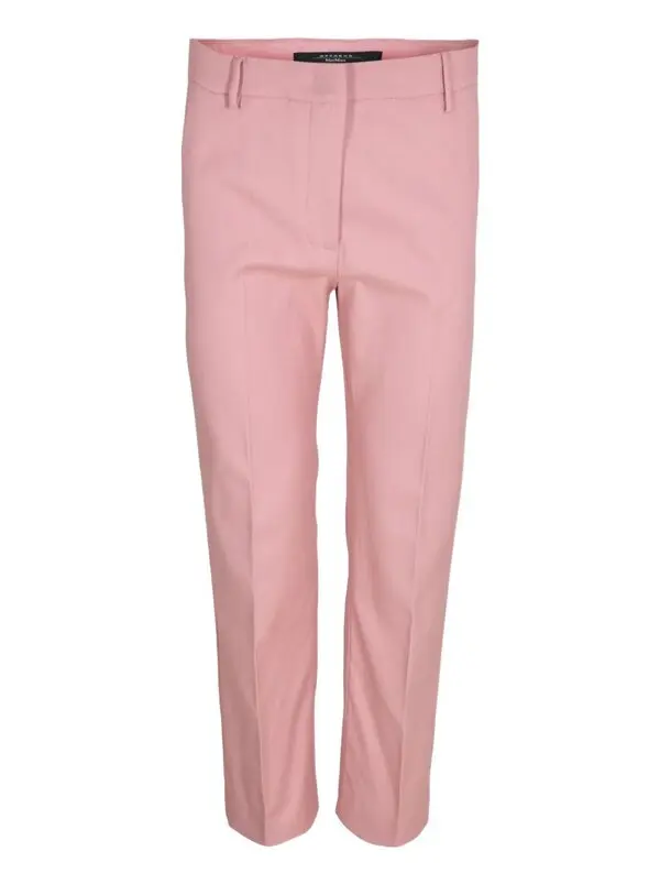 Max Mara Tailored Straight Leg Pants - Pink