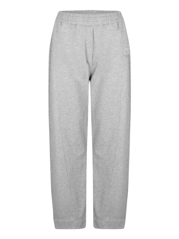 GANNI Logo Track Pants - Gray