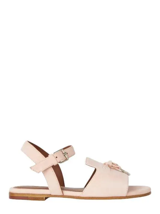 Loro Piana Buckle Sandals - Nude