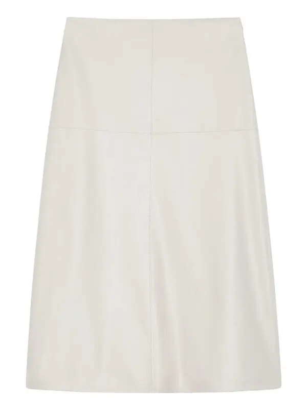 Max Mara Flared Midi Skirt - Beige
