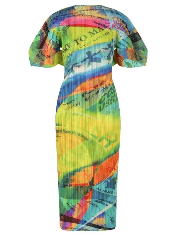 Issey Miyake Voyager Dress - Green