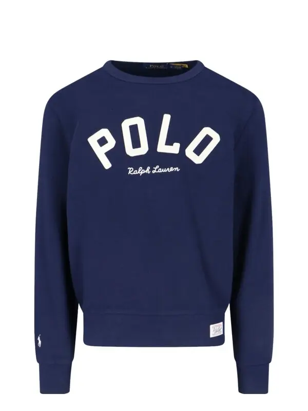 Polo Ralph Lauren Fleece Logo Sweatshirt - Blue