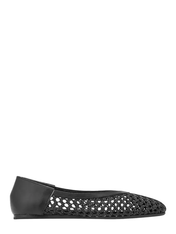 ANCIENT GREEK SANDALS Aeropi Flat Sandals - Black