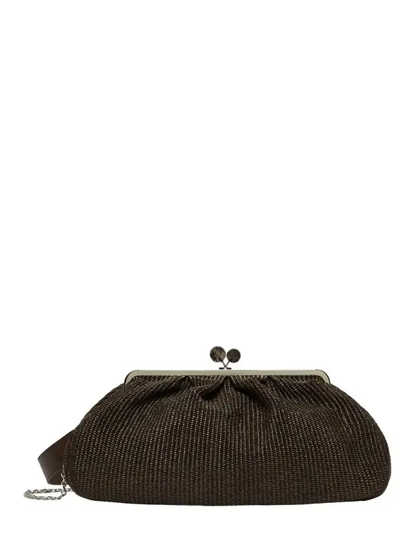 Max Mara Pasticcino Large Shoulder Bag - Dark Brown