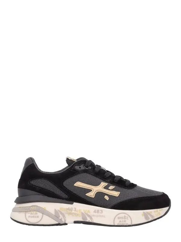 Premiata Lace-up Sneakers - Black