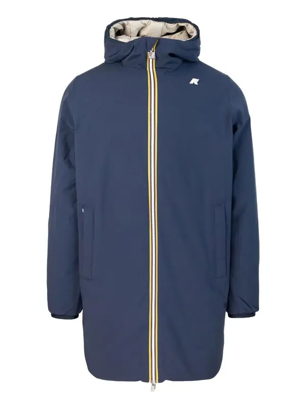 K-WAY Jacob St Warm Reversible Jacket - Blue
