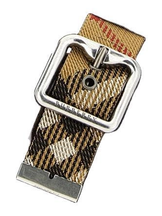 Burberry Checked Buckle Detailed Sabots - Brown