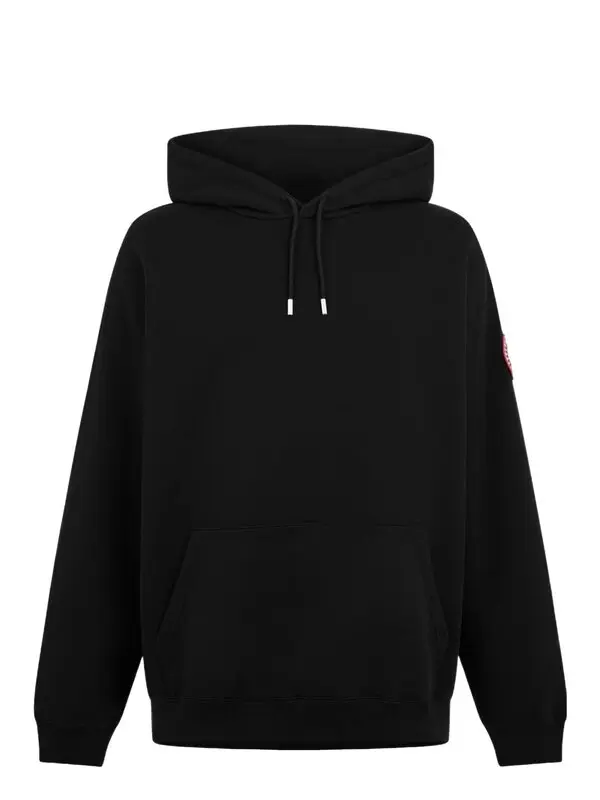 Canada Goose Pull-over Hoodie With Drawstring Hood - Black
