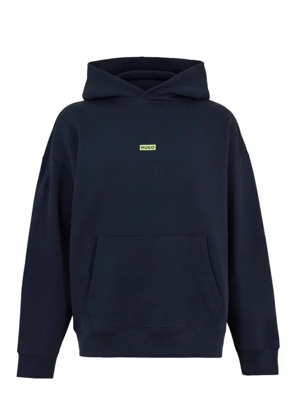Hugo Boss Hooded Relaxed Fit Sweatshirt - Black