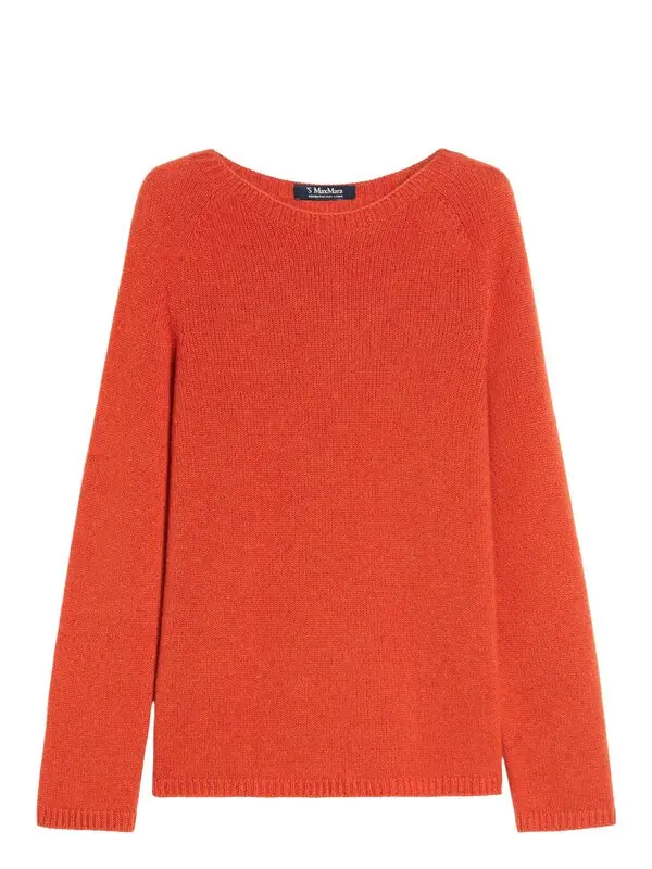 Max Mara Wool And Cashmere Jumper - Orange