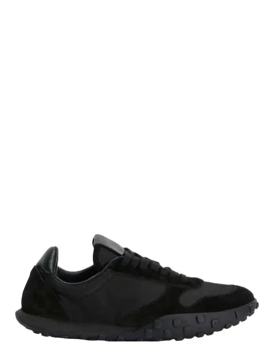 JIL SANDER Embossed Logo Low-top Sneakers - Black