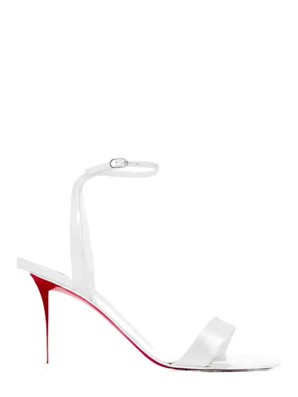 CHRISTIAN LOUBOUTIN Chr Miss Z Sandal 80 High Heel - White