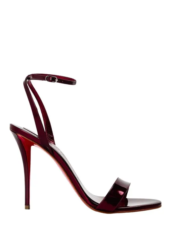 CHRISTIAN LOUBOUTIN Metallic Stiletto Sandals - Multicolor