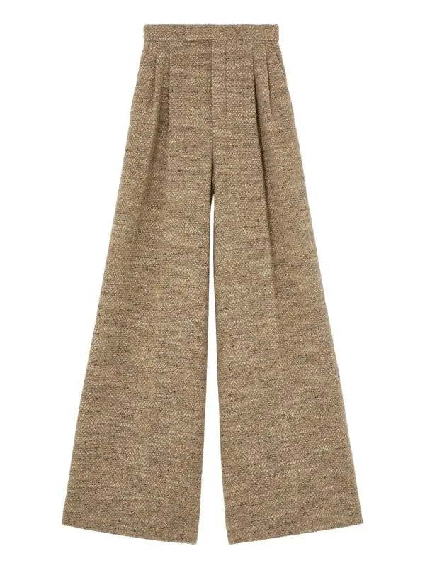 Loro Piana Horst Wide-leg Trousers - Brown