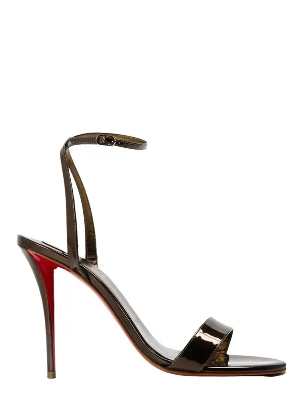 CHRISTIAN LOUBOUTIN Open Toe Stiletto Sandals - Multicolor