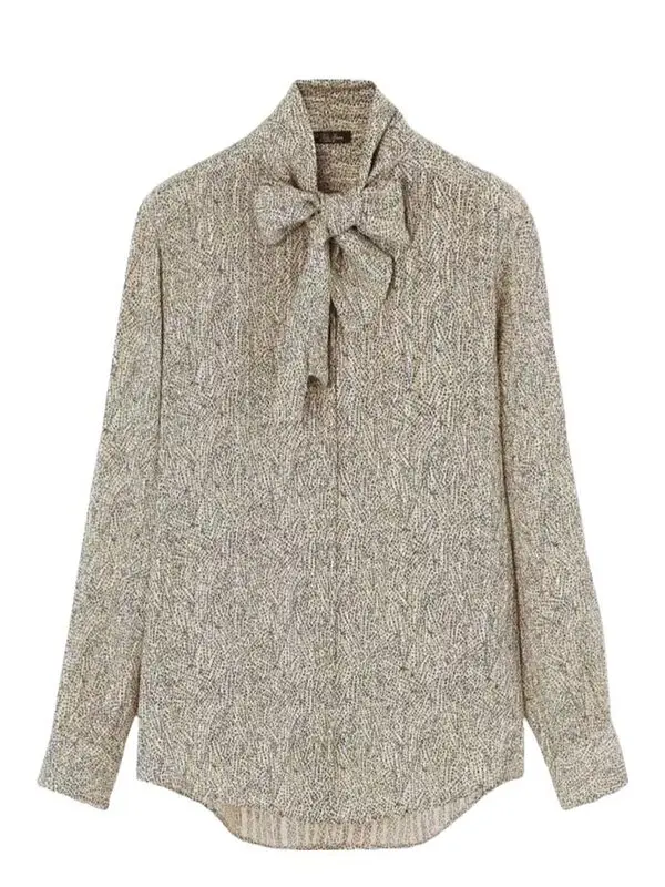 Loro Piana Angela Shirt - Nude