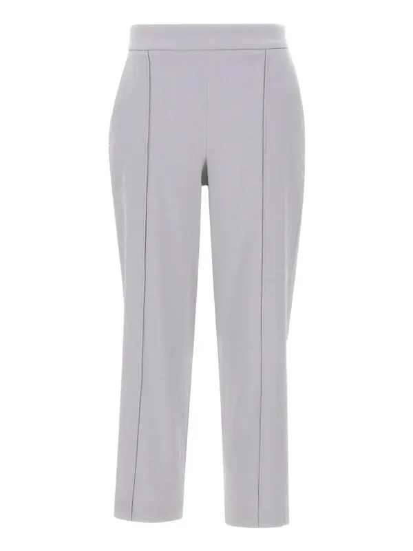 Vince Grace Tailored Capri Pants - Gray