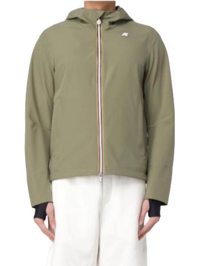 K-WAY Jacko Bonded Jersey Jacket - Multicolor