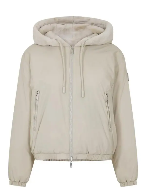 Moose Knuckles Reversible Hooded Jacket - Nude