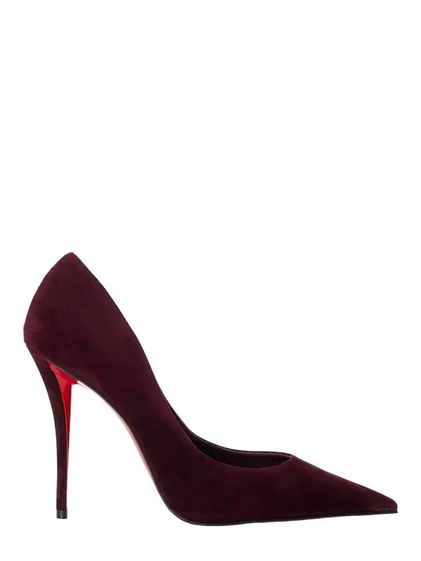 CHRISTIAN LOUBOUTIN Pointed Toe Stiletto Court Shoes - Brown