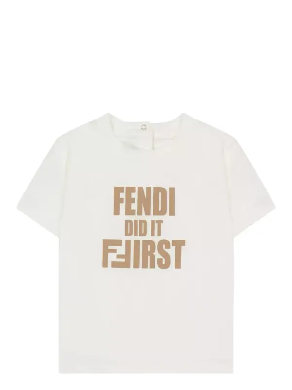 Fendi Logo T-shirt - White