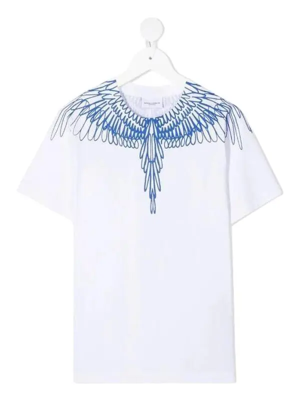 MARCELO BURLON COUNTY OF MILAN Teen Wings Print T-shirt - White