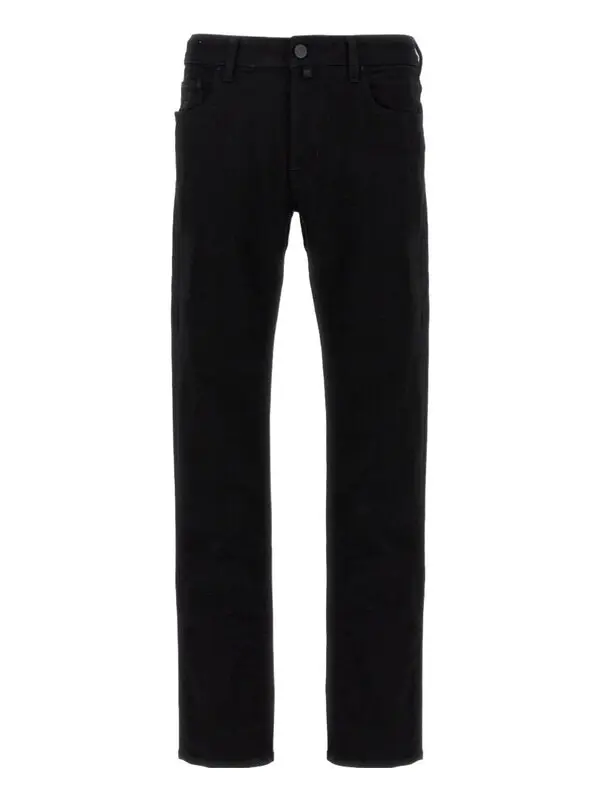 Jacob Cohen Wash Jeans With Belt Loops - Black