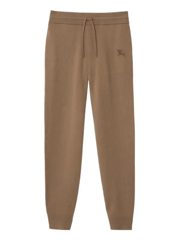 Burberry Wool Blend Track Pants - Camel