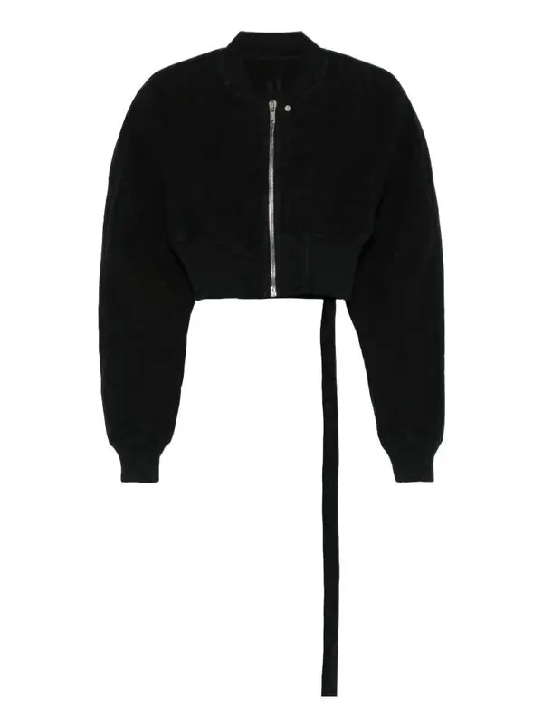 Rick Owens Porterville Collage Bomber Jacket - Black
