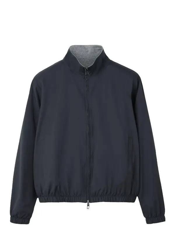 Loro Piana Windmate Reversible Bomber Jacket - Black