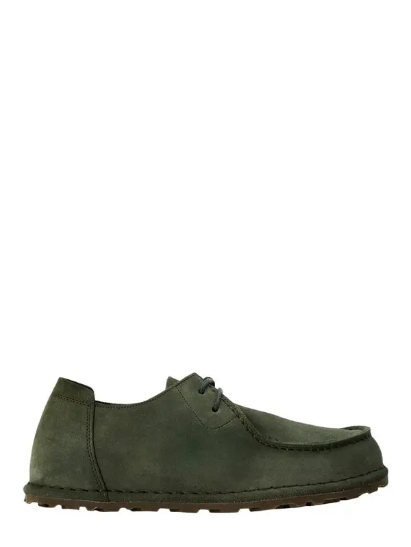 BIRKENSTOCK Suede Lace-up Casual Shoes - Green