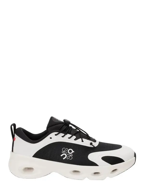 Loewe X On Collaboration Lace-up Sneakers - Black/eggshell Color