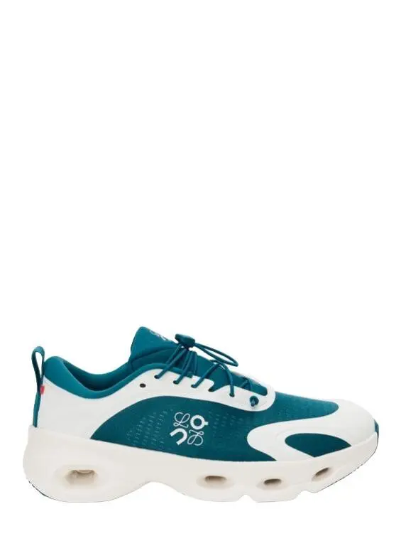 Loewe Cloudsolo Sneakers With Engineered Mesh Upper - Turquoise/eggshell Color