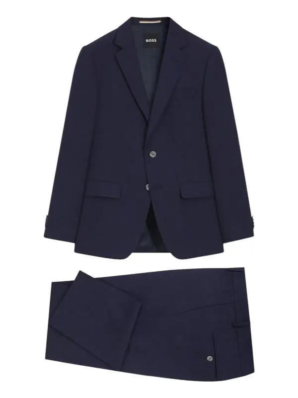 Hugo Boss Single Breasted Suit - Black