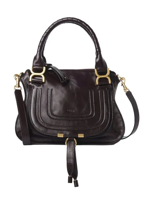 Chloé Marcie Small Tote Bag - Auburn