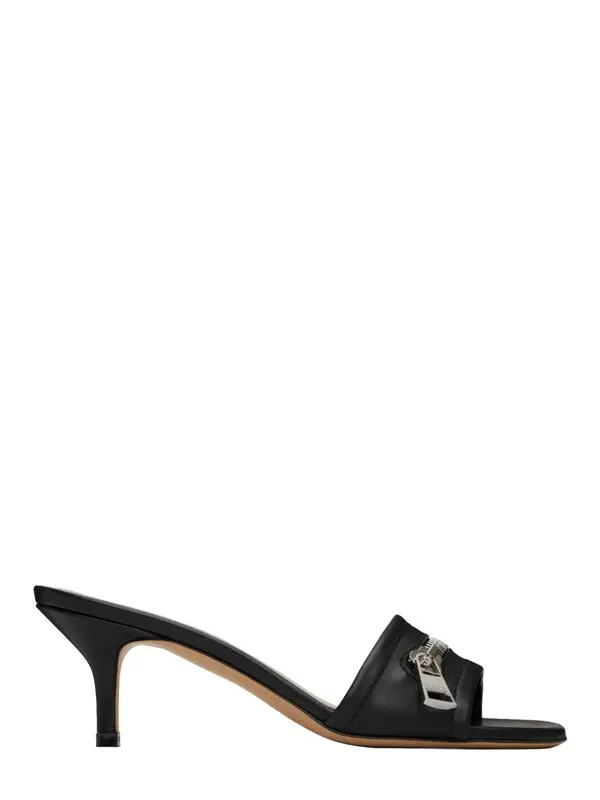 J.W.ANDERSON Leather Biker Sandals - Black
