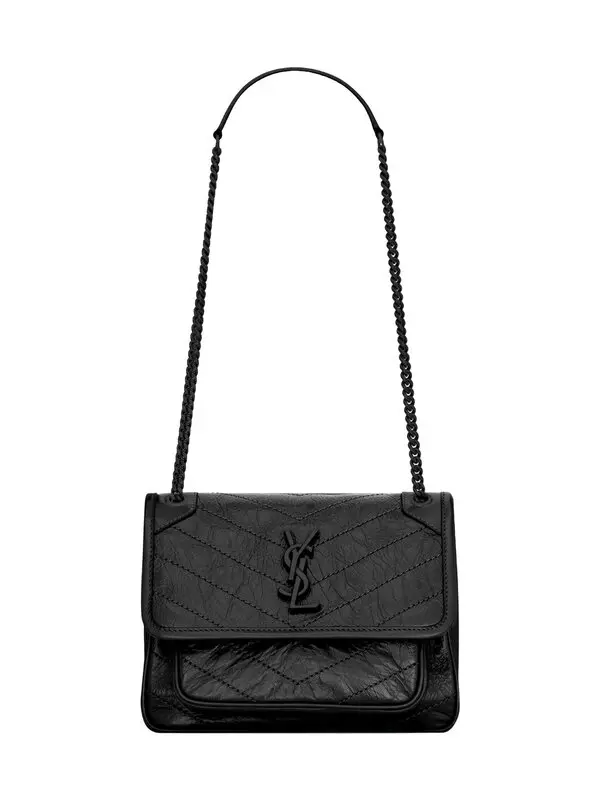 Saint Laurent Niki Baby Shoulder Bag - Black