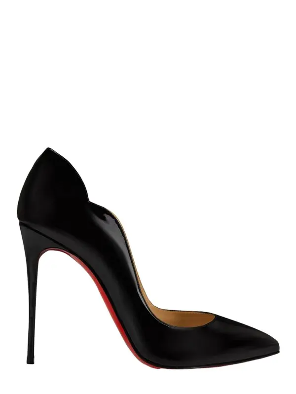 CHRISTIAN LOUBOUTIN Hot Chick Leather Pumps, 100mm - Black