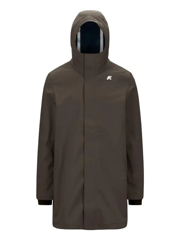 K-WAY Thomas Bonded Parka - Black