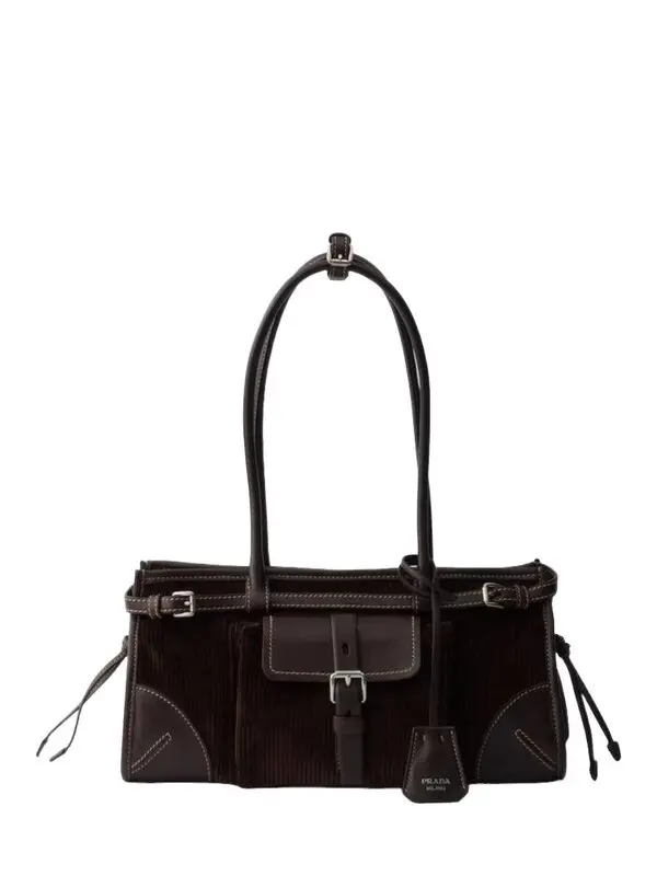 Prada Double-handled Handbag - Ebony
