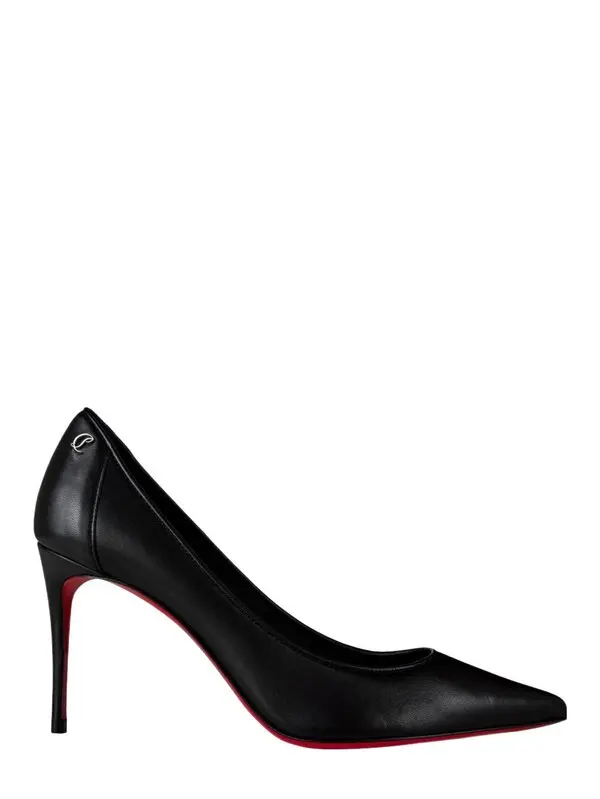 CHRISTIAN LOUBOUTIN Sporty Kate Leather Pumps - Black