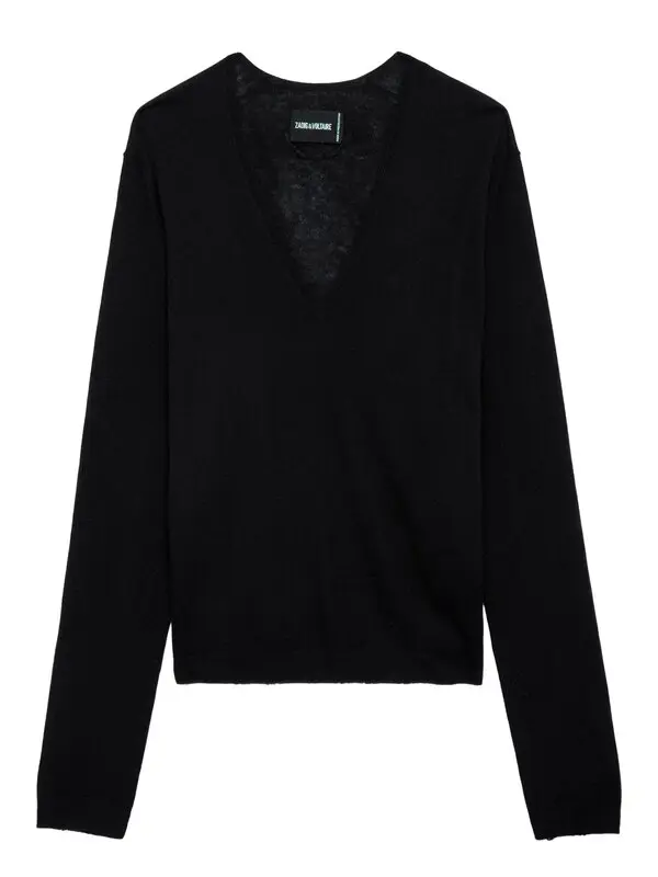 Zadig&Voltaire V-neck Sweater - Black