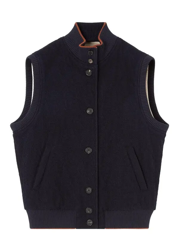 Loro Piana Carry Vest - Navy Blue