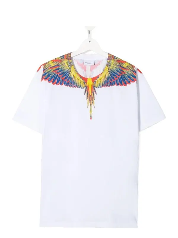 MARCELO BURLON COUNTY OF MILAN Printed T-shirt - White