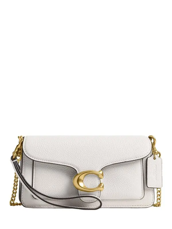 COACH Tabby Chain Shoulder Bag - White