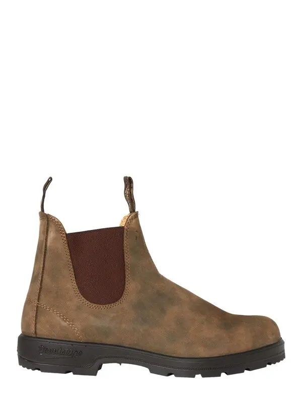 Blundstone Elasticated Leather Boots - Green