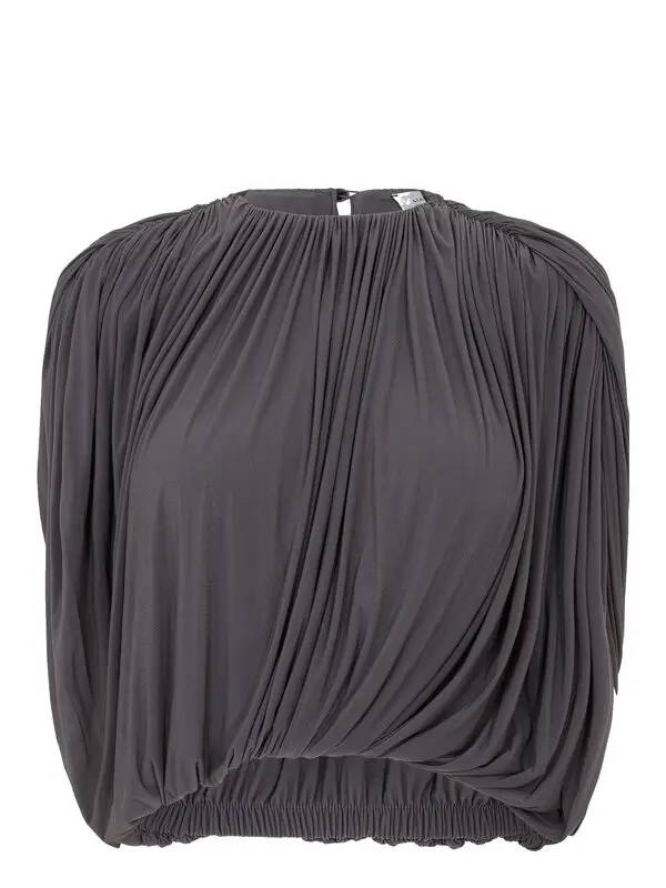 Magda Butrym Magda Blouse 08 Ld62 - Black
