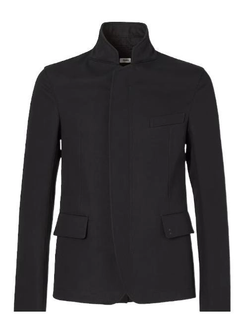Fendi Slim-fit Cotton Drill Blouson - Black