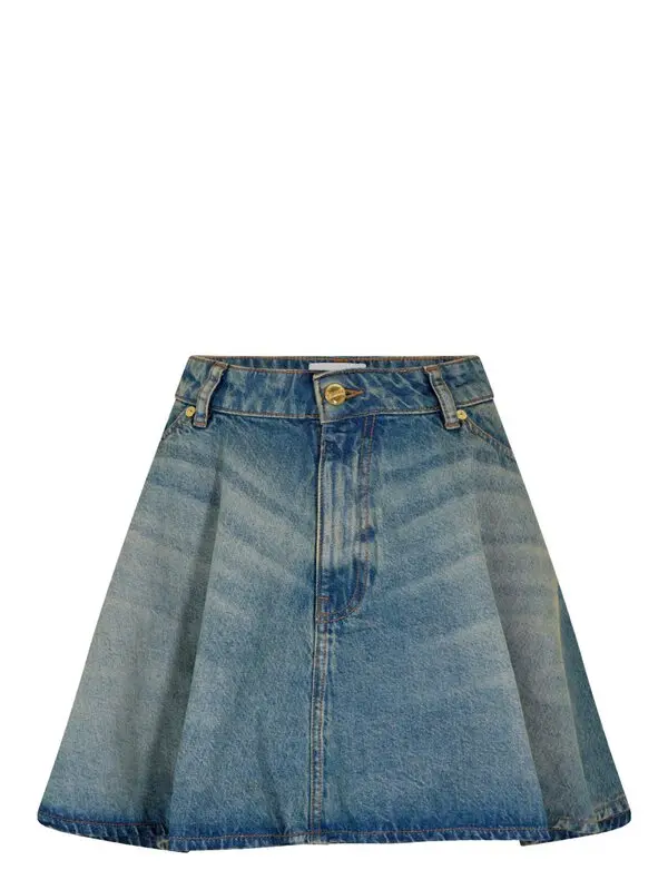 GANNI Denim Skirt - Blue