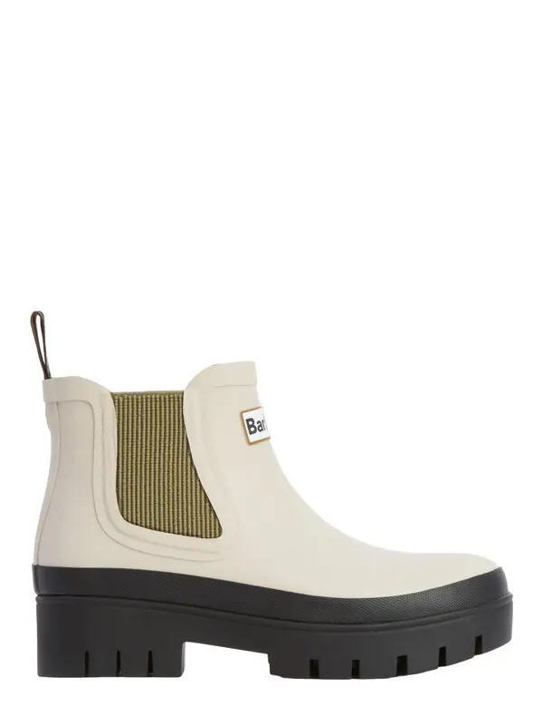 Barbour Waterproof Chelsea Ankle Boots With Faux-fur Lining - Black